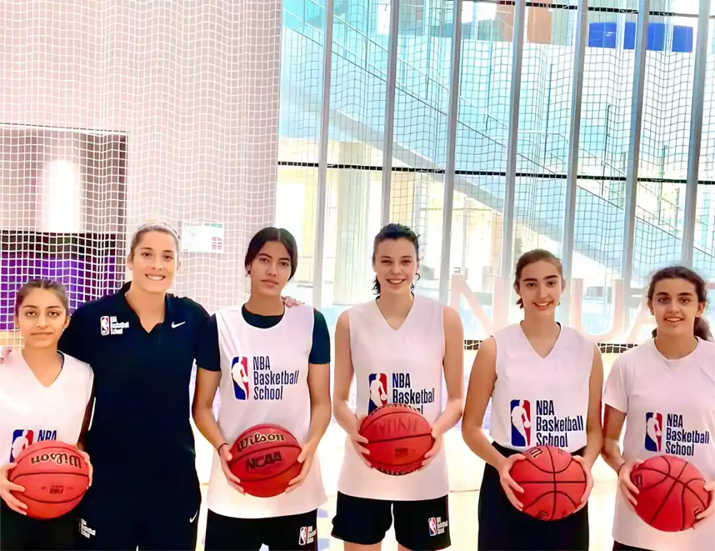 NBA School Defeats NYU Men's and Women's Teams - NBA Basketball School
