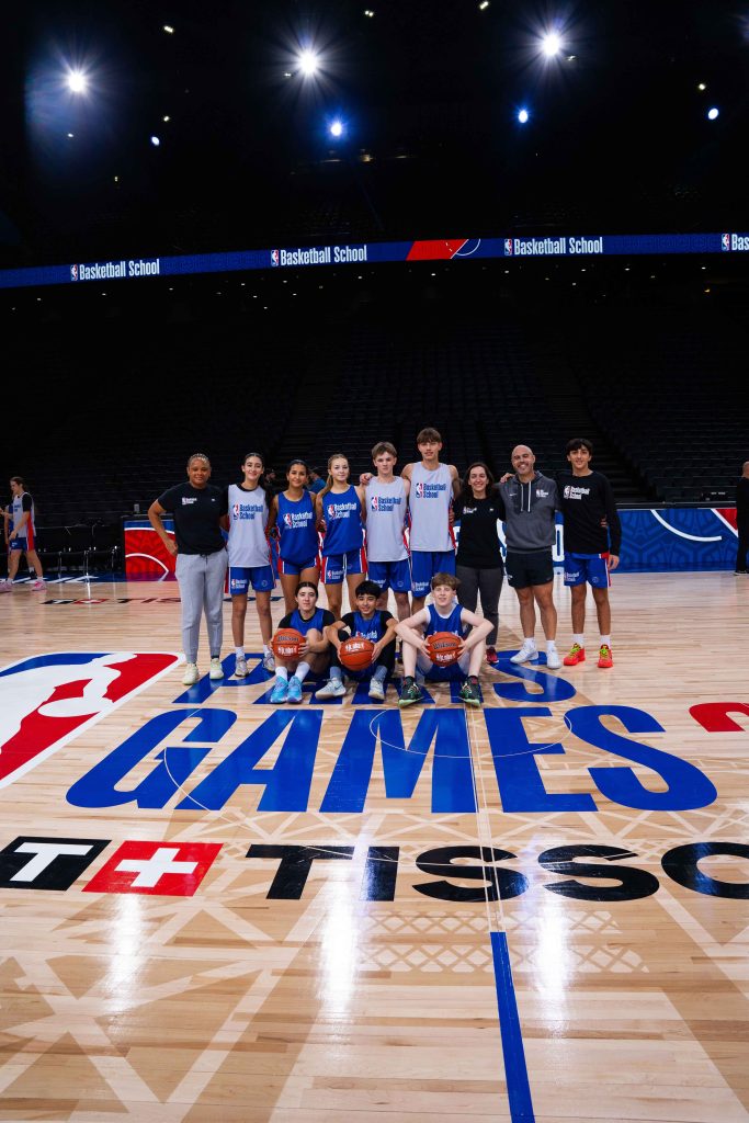NBA Basketball School Athletes Experience Elite Training in Paris - NBA ...